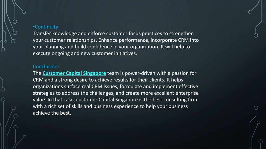 PPT - Know About Customer Capital Singapore and its Services PowerPoint Presentation - ID:11403261