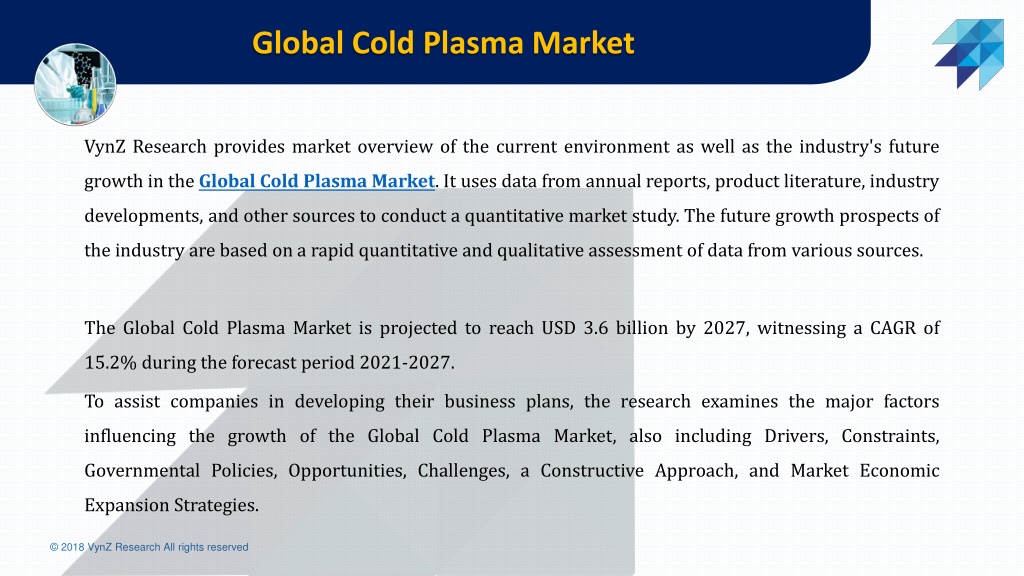 PPT - Cold Plasma Market – Analysis and Forecast (2021-2027) PowerPoint ...