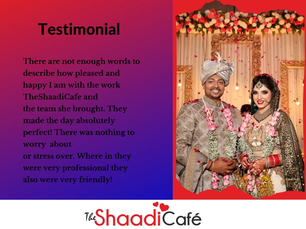 PPT - Indian Matrimonial Website - The Shaadi Cafe PowerPoint ...