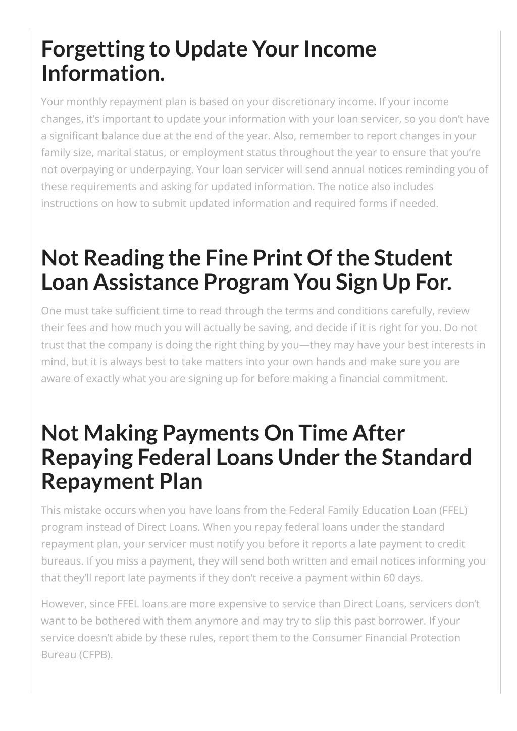 PPT - Do You Make These 4 Common Student Loan Assistance Mistakes ...