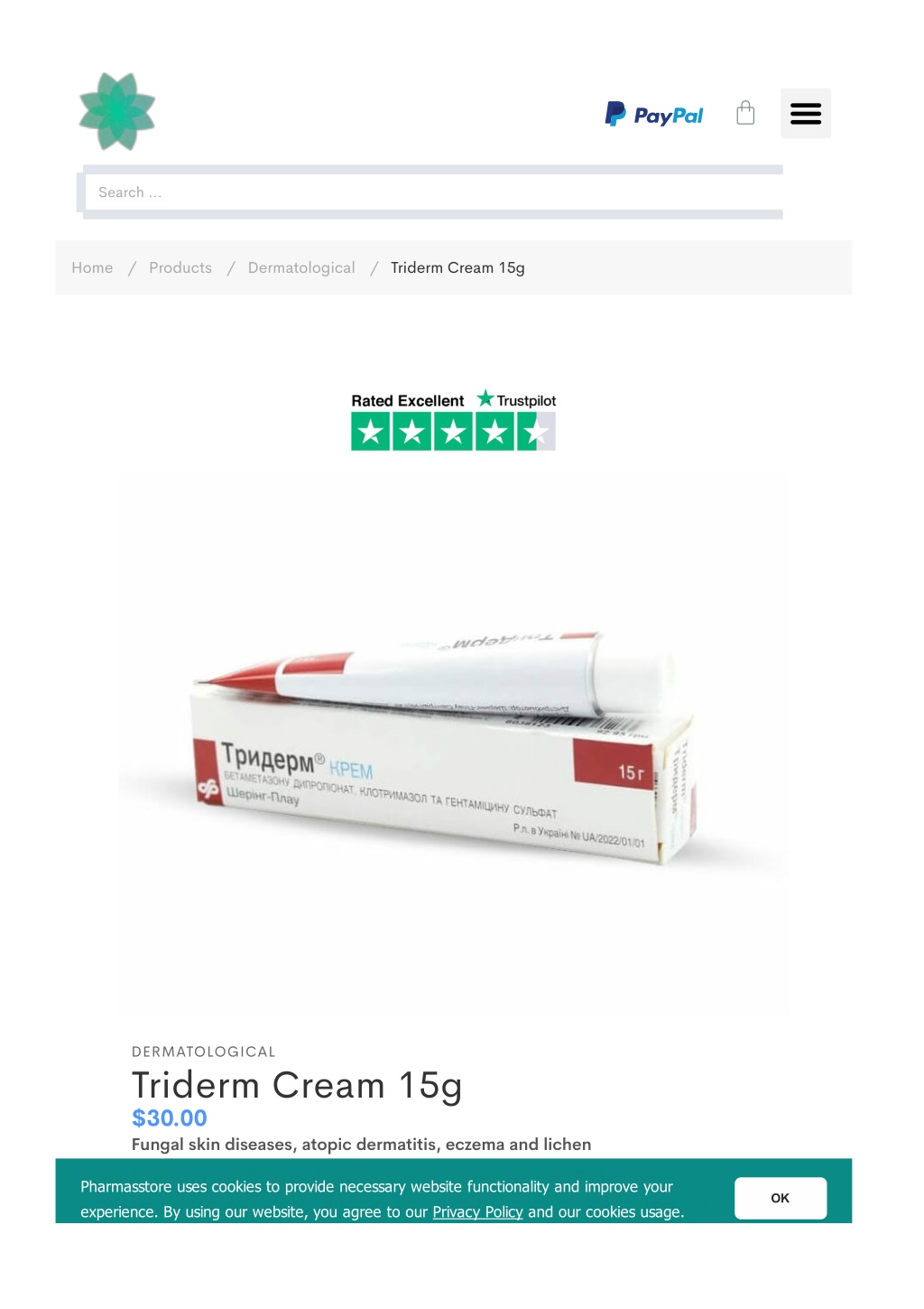 PPT - Triderm Cream 15g PowerPoint Presentation, free download - ID ...