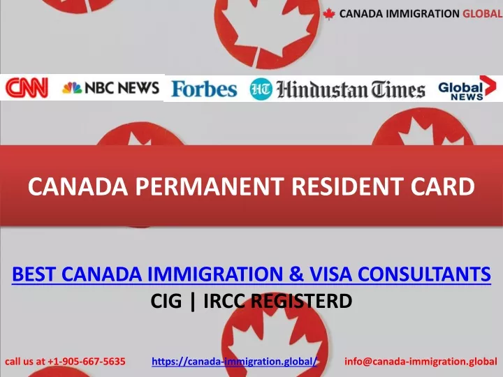 PPT - CANADA PERMANENT RESIDENT CARD PowerPoint Presentation, free ...