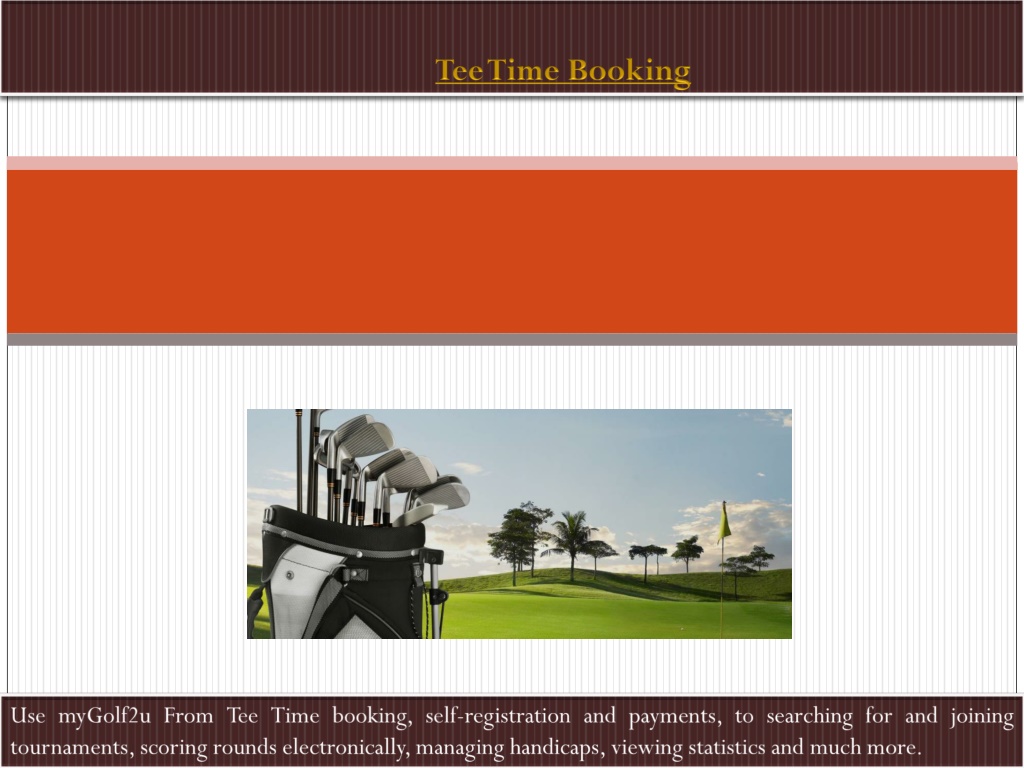 PPT - Top Golf Tee Time Booking website PowerPoint Presentation, free ...