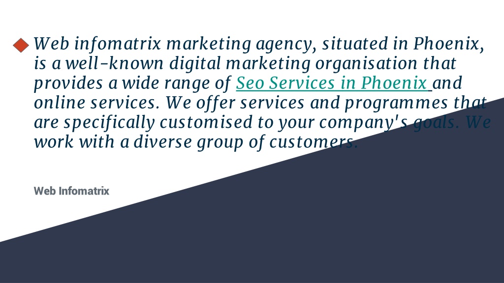 PPT - Expert Phoenix Digital Marketing Agency (1) PowerPoint Presentation - ID:11416540