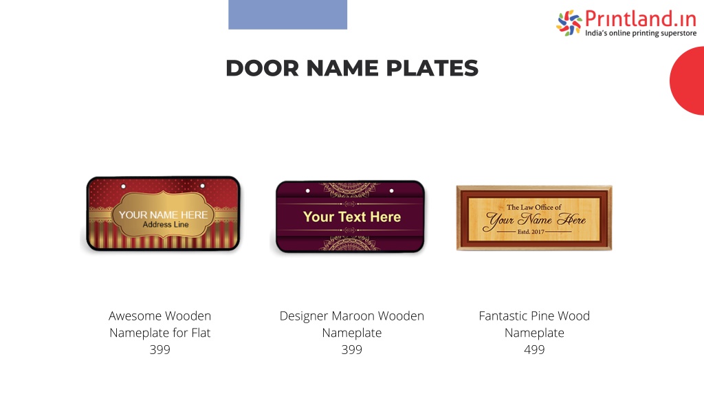 PPT - Name Plate for Door, Door Name Plates, Designer Name Plate ...