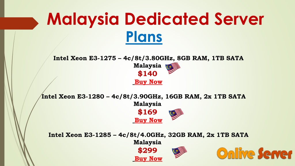 PPT - Buy Malaysia Dedicated Server - Onlive Server PowerPoint ...