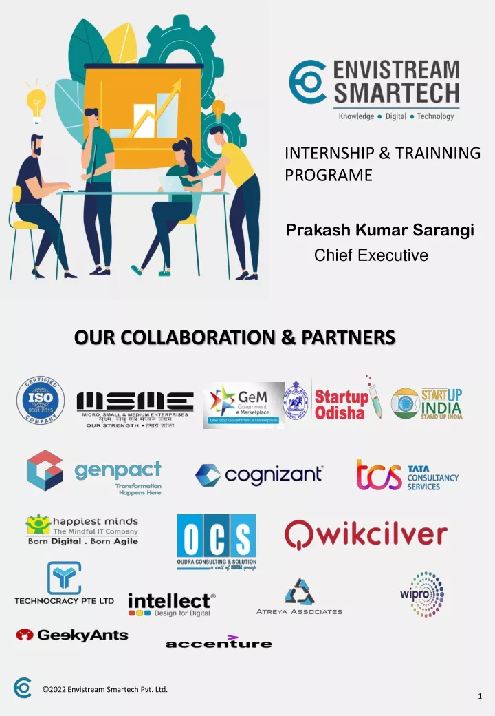 PPT - Envistream_Internship & Training Programe 2022 PowerPoint ...