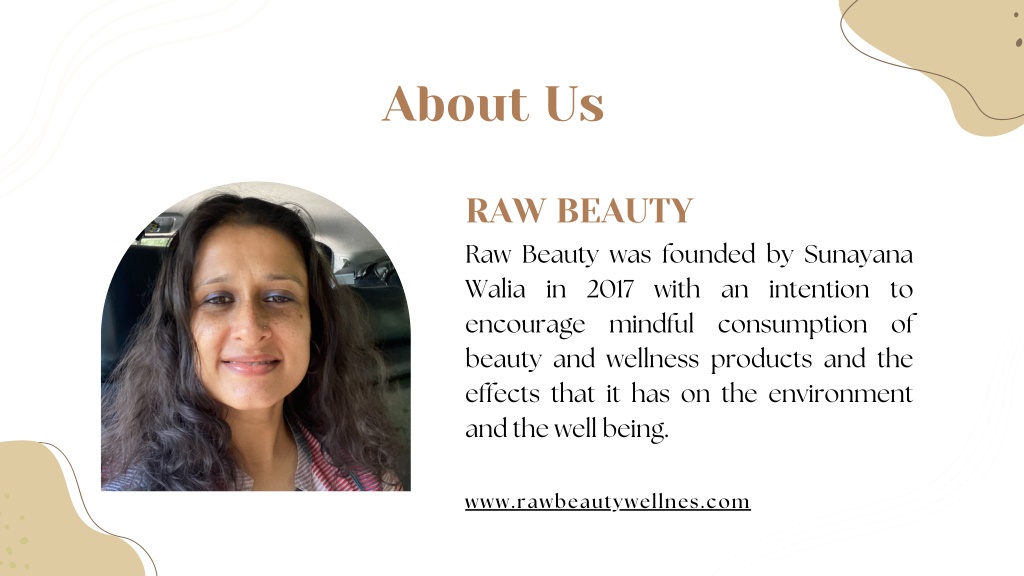 PPT - Organic Skin Care Products - Raw Beauty Wellness PowerPoint ...