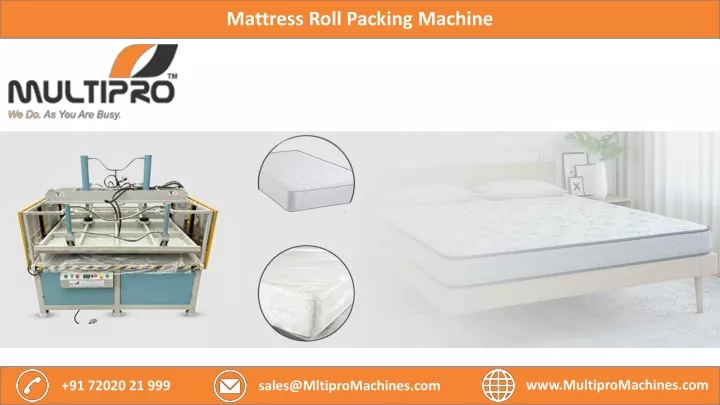 PPT - Mattress Roll Packing Machine PowerPoint Presentation, free ...