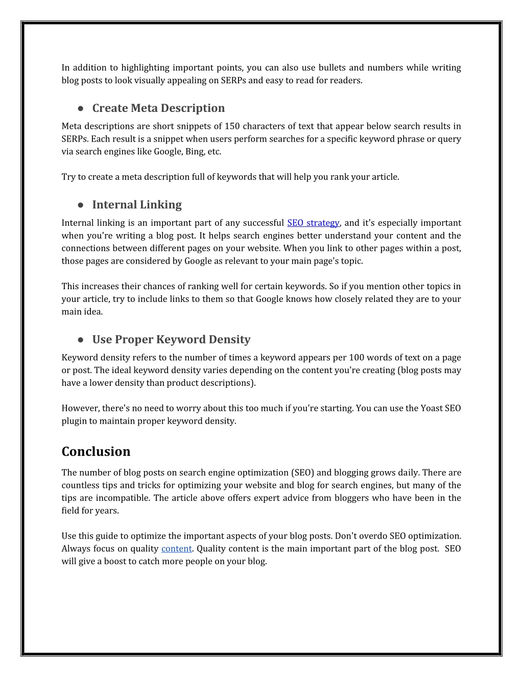 PPT - Expert Tips for Optimizing Blog Posts for SEO PowerPoint ...