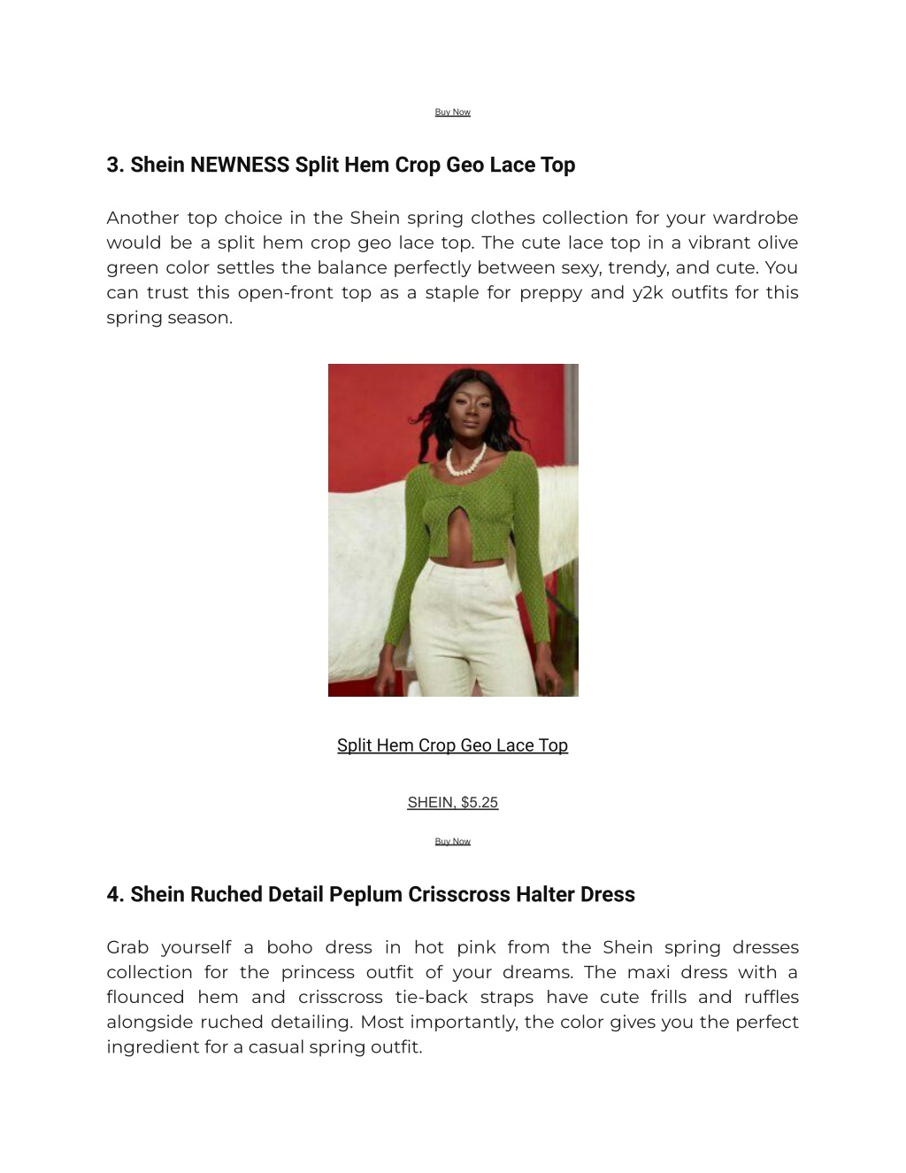PPT - Here Are the 10 Cutest Shein Clothes for Spring 2022 PowerPoint ...