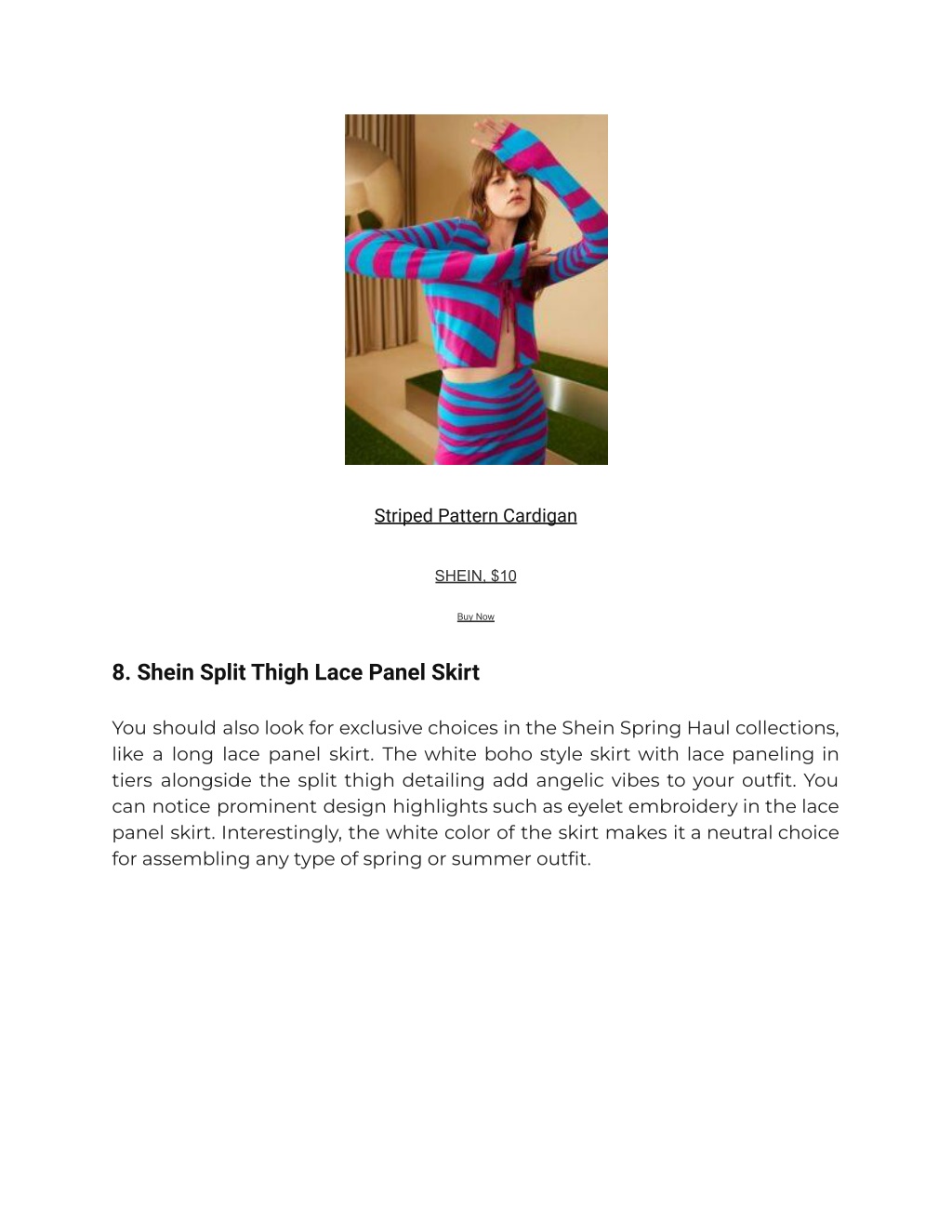 PPT - Here Are the 10 Cutest Shein Clothes for Spring 2022 PowerPoint ...