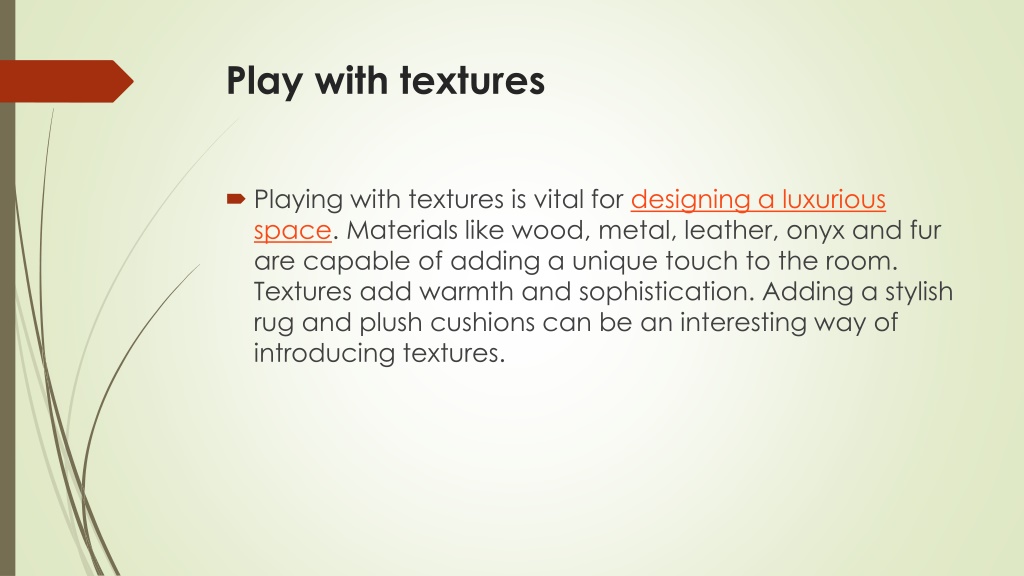 PPT - Top Insider Tips to Luxury Interiors PowerPoint Presentation ...
