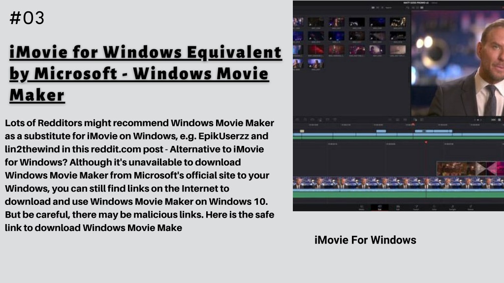 PPT - Download Imovie Alternative For Windows 10 PowerPoint ...