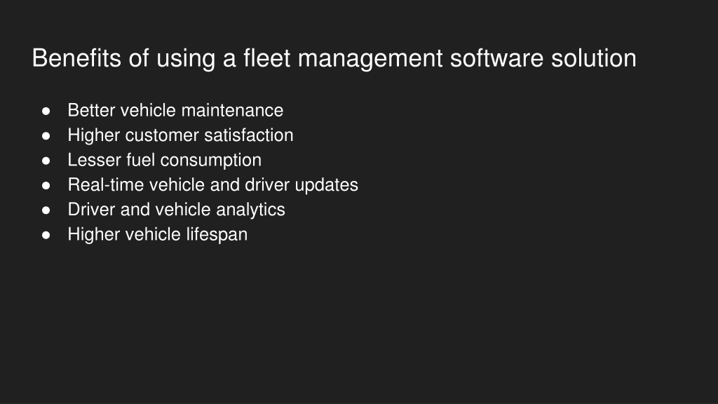 PPT - Which is the best fleet management software for enterprise use ...