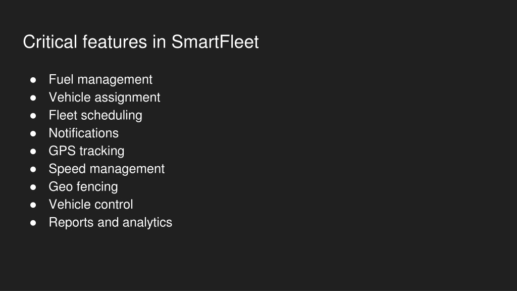 PPT - Which is the best fleet management software for enterprise use ...