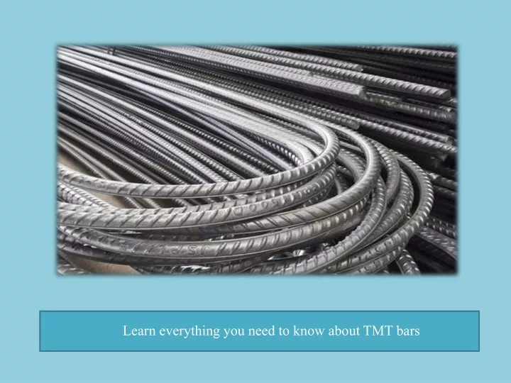 PPT - Learn everything you need to know about TMT bars PowerPoint ...