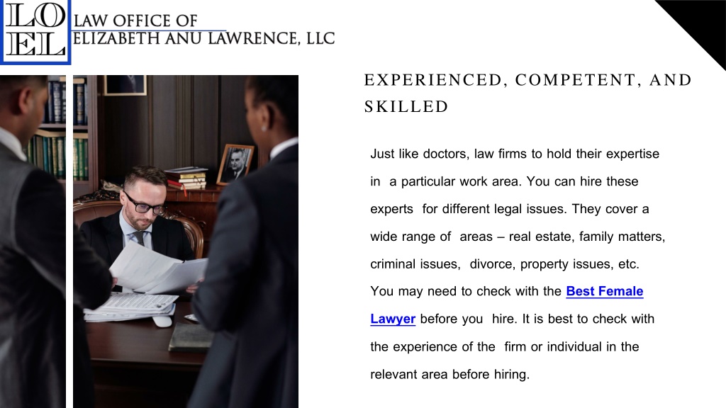 PPT - Best Female Lawyer PowerPoint Presentation, free download - ID ...
