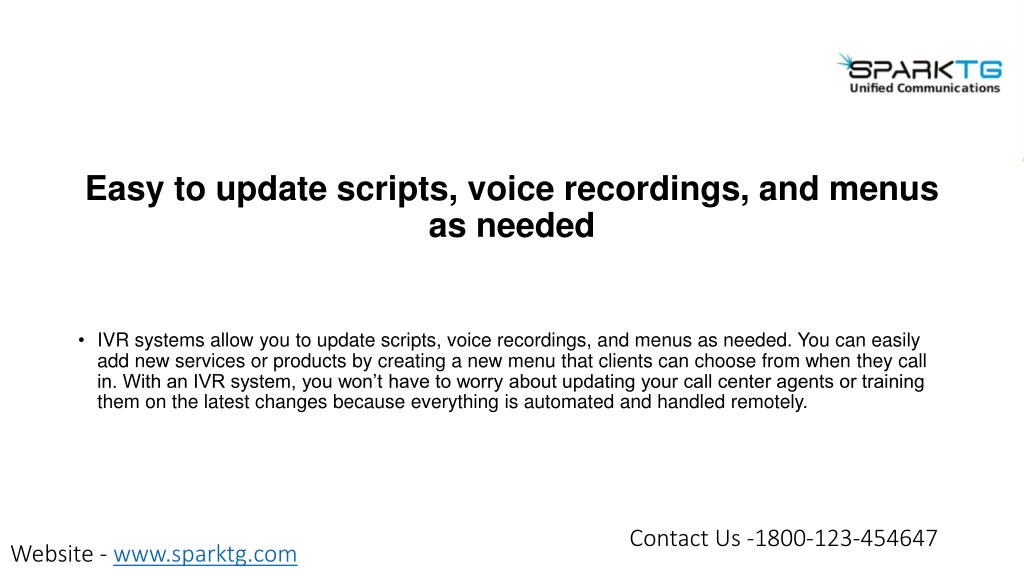 PPT - 6 benefits of using IVR service in the call centers PowerPoint ...