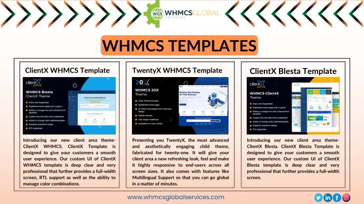 PPT - WHMCS Templates PowerPoint Presentation, free download - ID:11426223