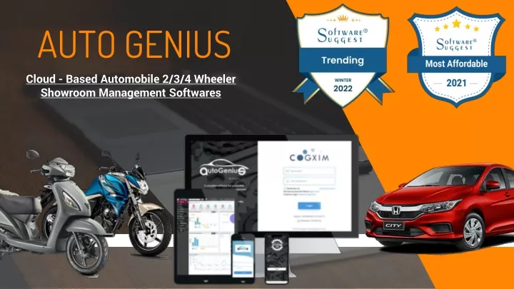 PPT - Auto Genius - Cloud-Based Online DMS ERP Workshop/Showroom/Garage ...