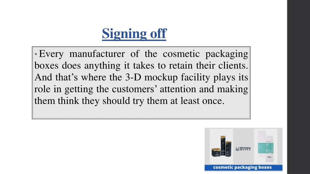 PPT - Top Quality Cosmetic Packaging Boxes PowerPoint Presentation ...