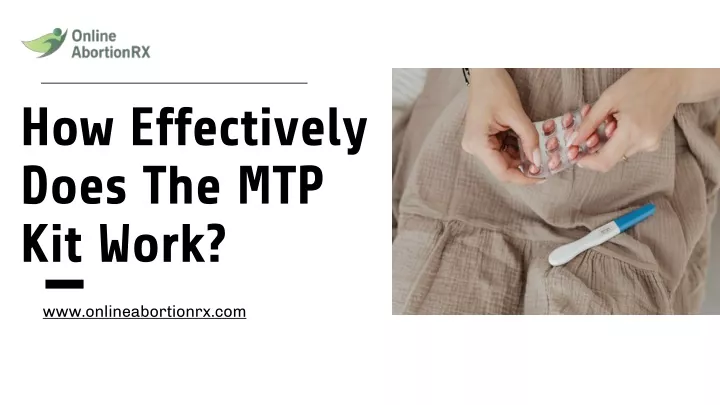 PPT - How Effectively Does The Mtp Kit Work? PowerPoint Presentation ...