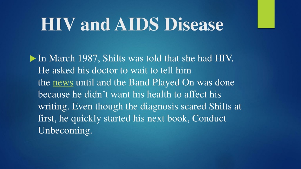 PPT - Randy Shilts Life, Career, Disease, History & Death PowerPoint ...