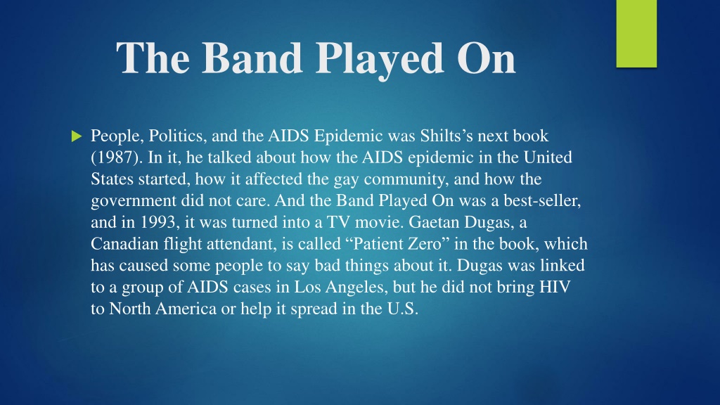 PPT - Randy Shilts Life, Career, Disease, History & Death PowerPoint ...