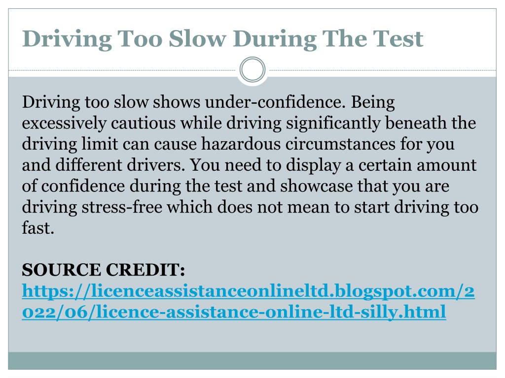 PPT - Licence Assistance Online Ltd Silly Mistakes That Are Preventing ...