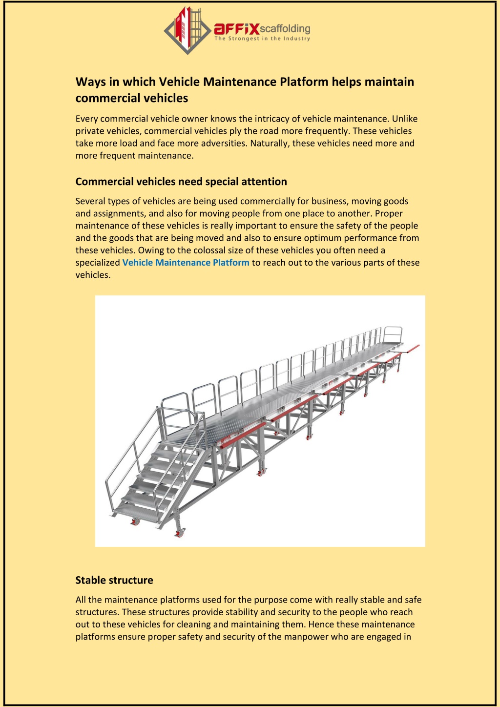PPT - Ways in which Vehicle Maintenance Platform helps maintain ...