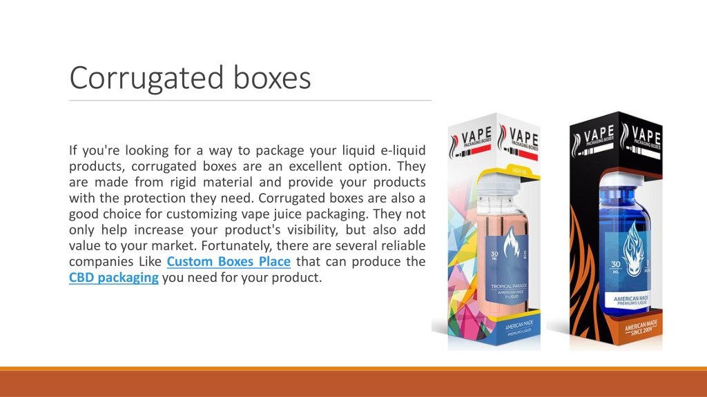 PPT - The Benefits of Custom E-Liquid Boxes PowerPoint Presentation ...