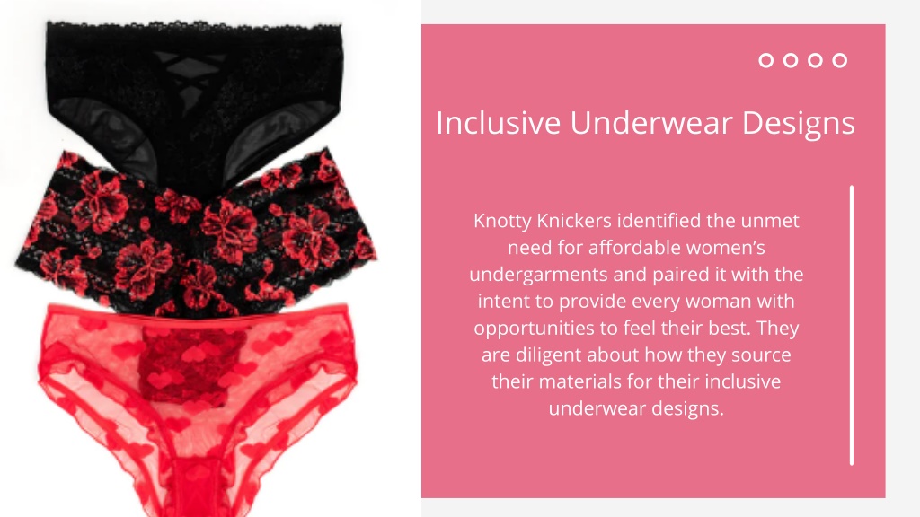 PPT - Knotty Knickers - Provides Stylish Affordable Underwear For Women ...