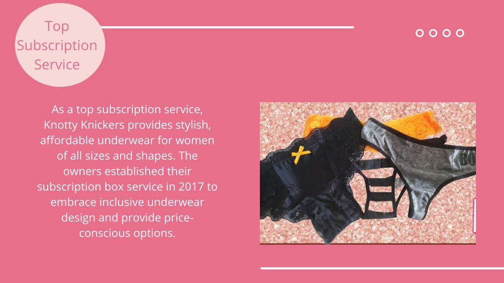 PPT - Knotty Knickers - Provides Stylish Affordable Underwear For Women ...