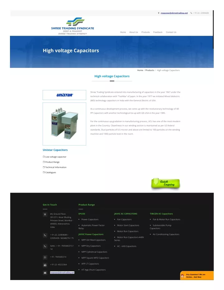 PPT - high voltage capacitors PowerPoint Presentation, free download ...