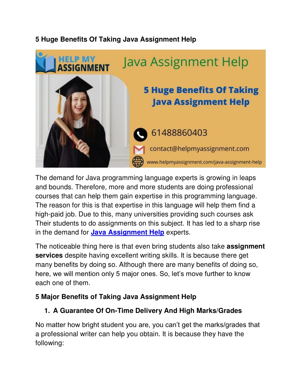 PPT - 5 Huge Benefits Of Taking Java Assignment Help... PowerPoint ... PPT - 5 Huge Benefits Of Taking Java Assignment Help... PowerPoint ...