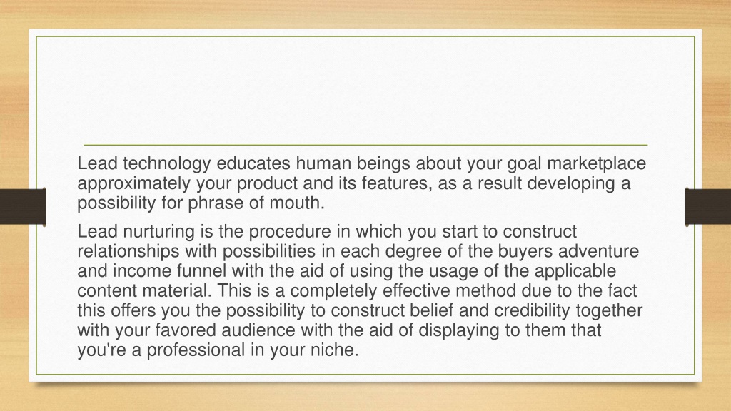PPT - Homan Ardalan Los Angeles The Latest Lead Technology To Enhance ...