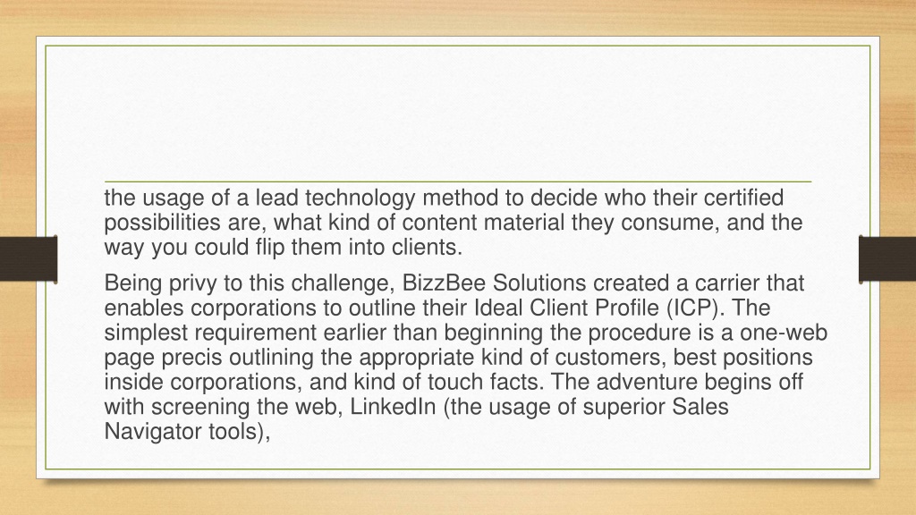 PPT - Homan Ardalan Los Angeles The Latest Lead Technology To Enhance ...