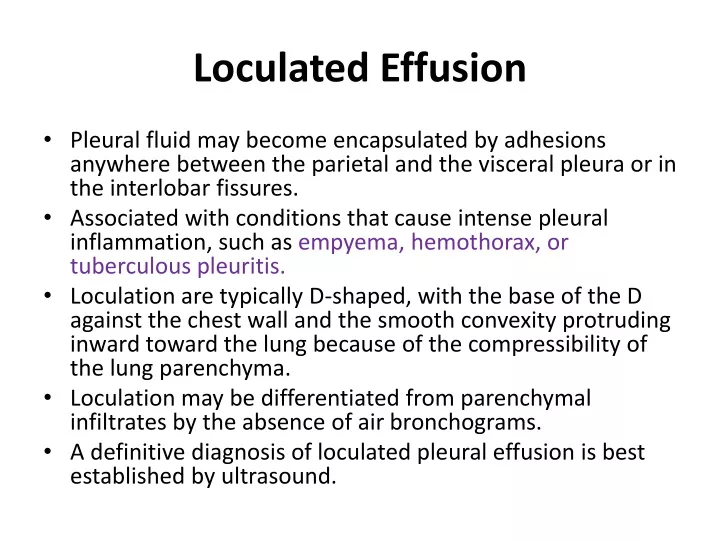 PPT - Pleural Effusion Clinical symptoms and sign - Dr. Sheetu Singh ...