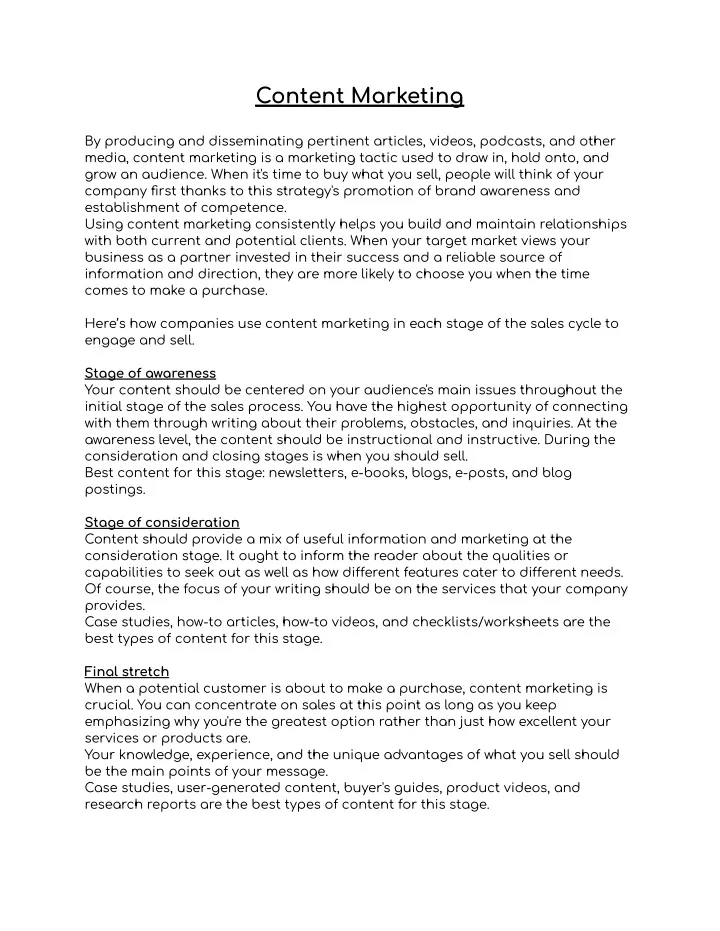 PPT - Content Marketing PowerPoint Presentation, free download - ID ...