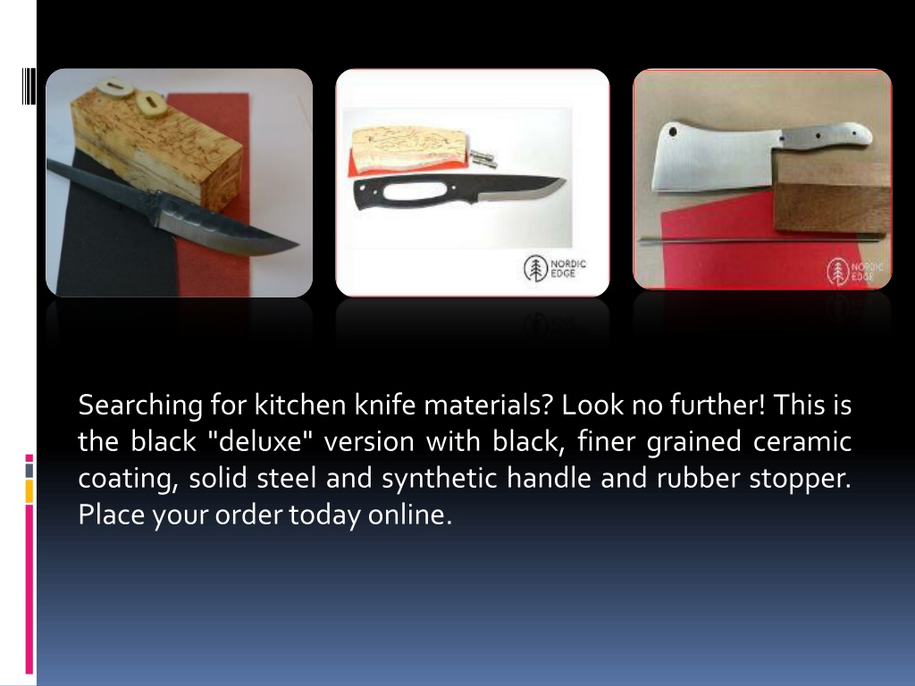 PPT - Order kitchen knife materials online PowerPoint Presentation ...