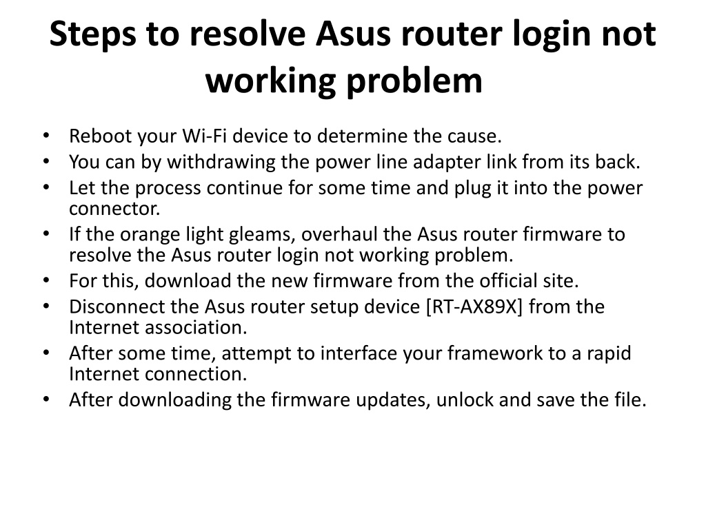 PPT - router.asus.login PowerPoint Presentation, free download - ID:11442572