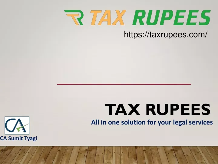 PPT - Tax Rupees PowerPoint Presentation, free download - ID:11443033