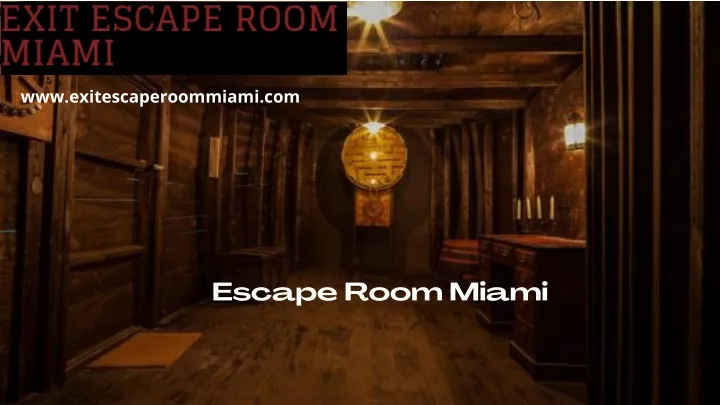 PPT - Escape Room Miami PowerPoint Presentation, free download - ID ...