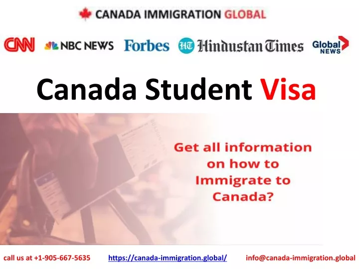 PPT - Canada Student Visa | Updated Information by CIG PowerPoint ...