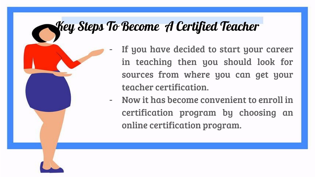 PPT - How To Get Teaching Degree and Become A Teacher in the USA ...