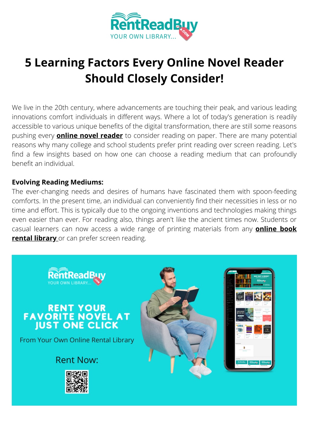 PPT - 5 Learning Factors Every Online Novel Reader Should Closely ...