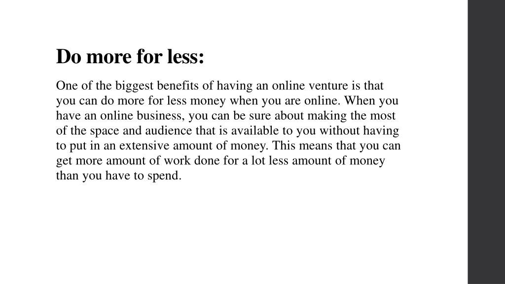 PPT - Trubitski — How an Online Venture Can Work Out for Your Business ...