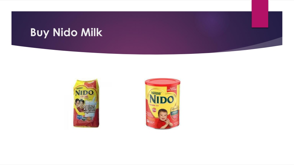 Ppt Buy Nido Milk Powerpoint Presentation Free Download Id11450564