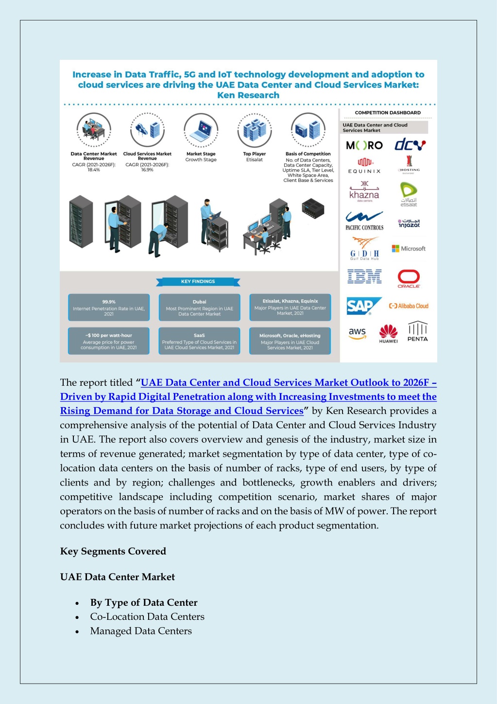 PPT - UAE Data Center and Cloud Services Market Outlook to 2026 ...
